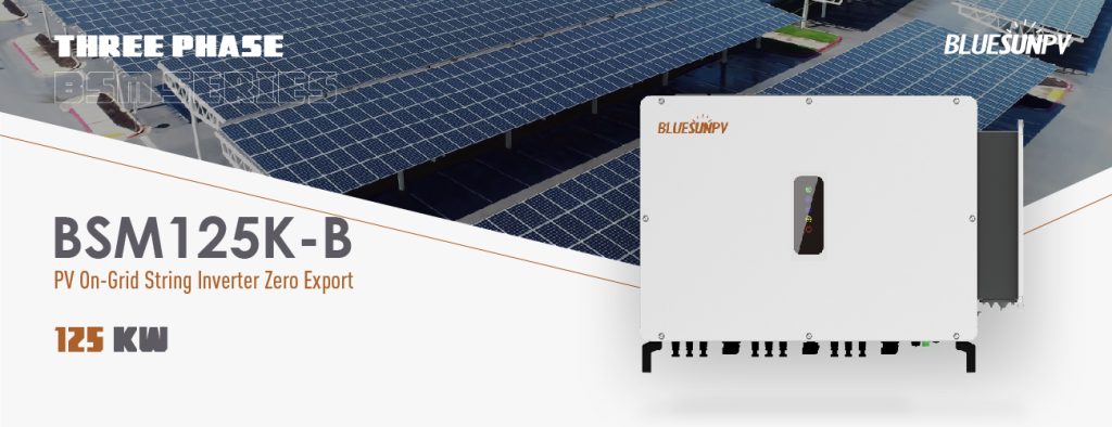 125KW 3-Phase Industrial Inverter - Bluesun Solar