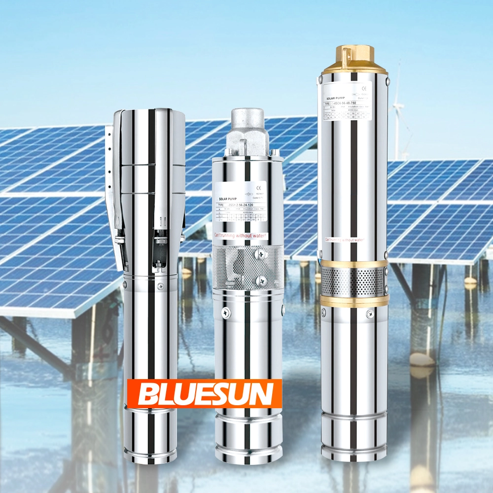 Bluesun 1500W 2HP 3HP Solar Water pump 48V deep well DC solar pump system - Bluesun Solar