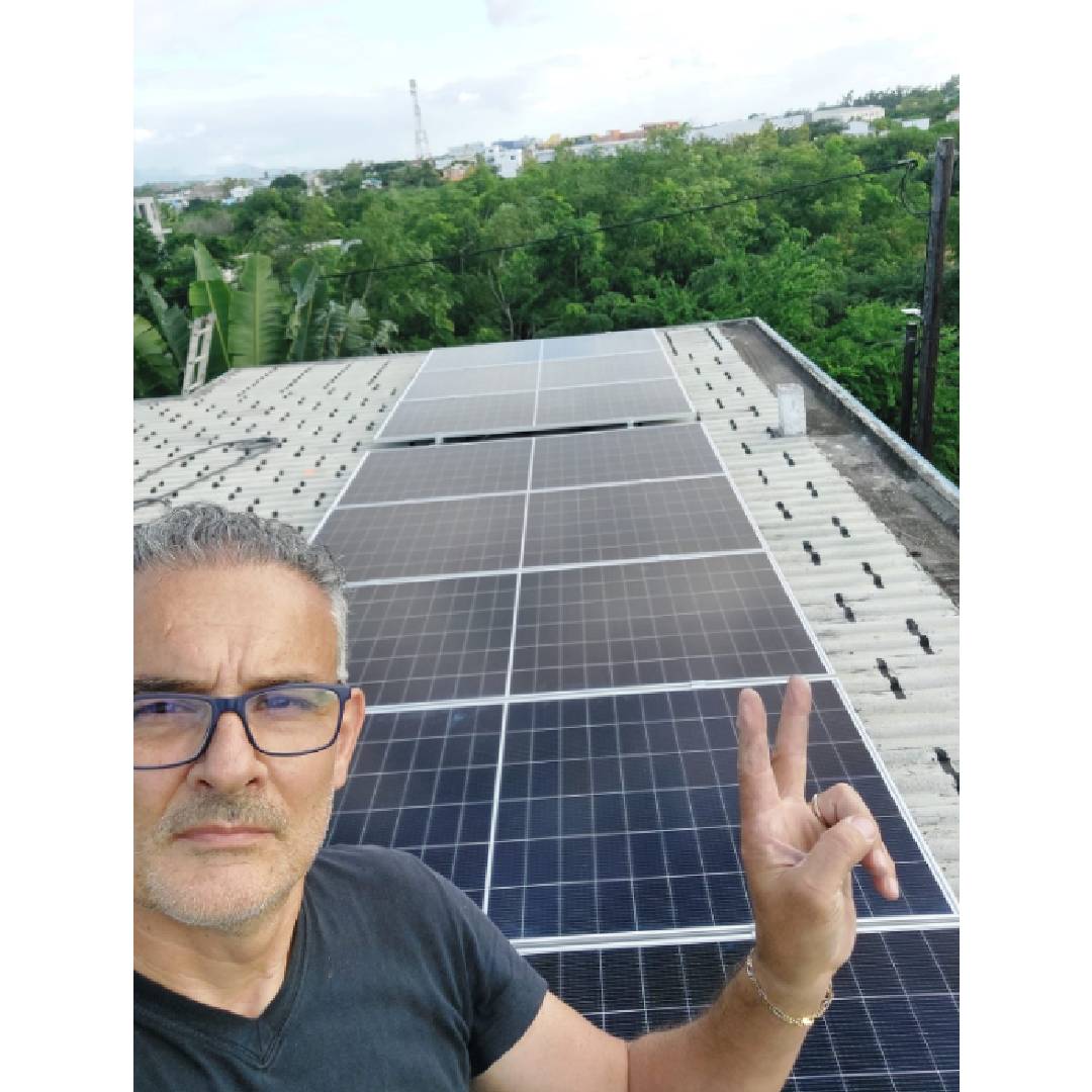 5.5KW Solar System in Mauritius - Bluesun Solar